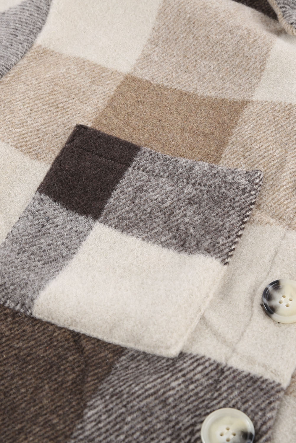 Tan & Plaid Shacket – Tried and True Boutique